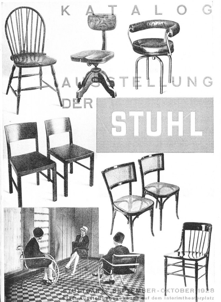 Der Stuhl Stuttgart. Designer chairs in a time before designer ...