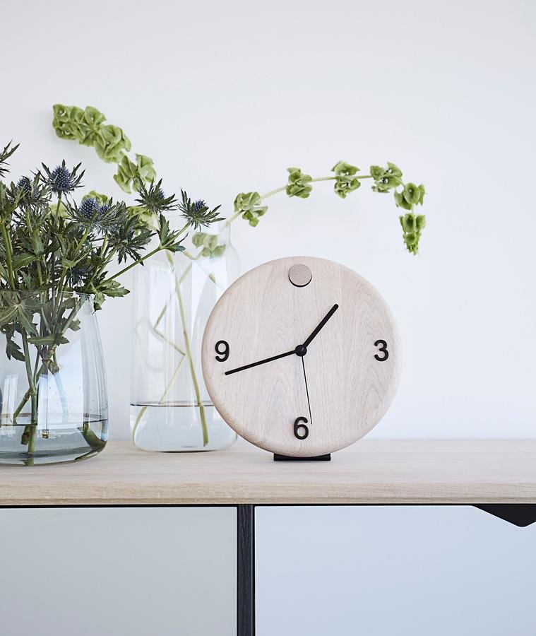 Wood Time Clock | Andersen | Wall Clocks - Designer furniture from smow