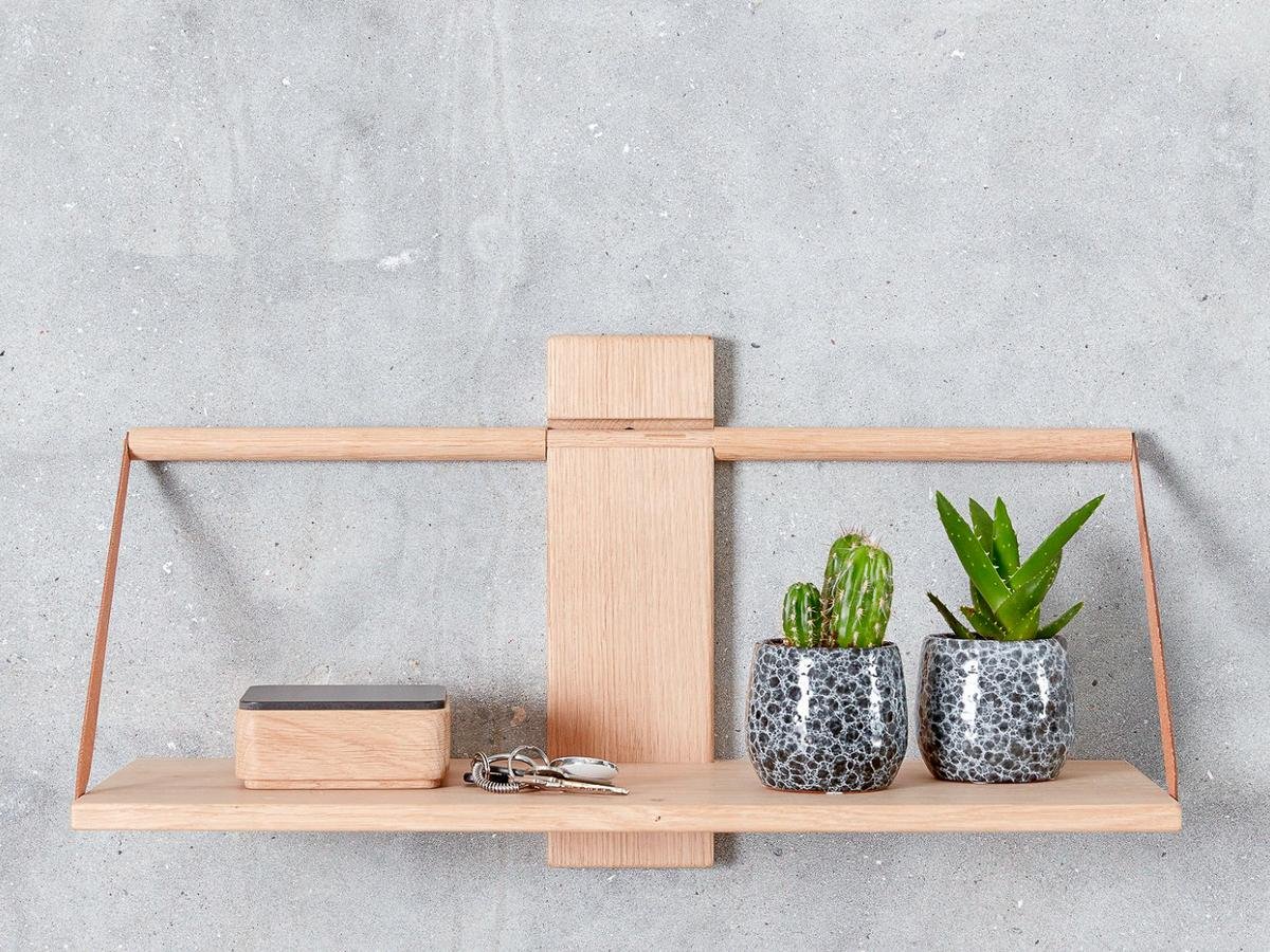 Shelf Wood Wall | Andersen | Wall Mounted Shelving - Designer furniture ...