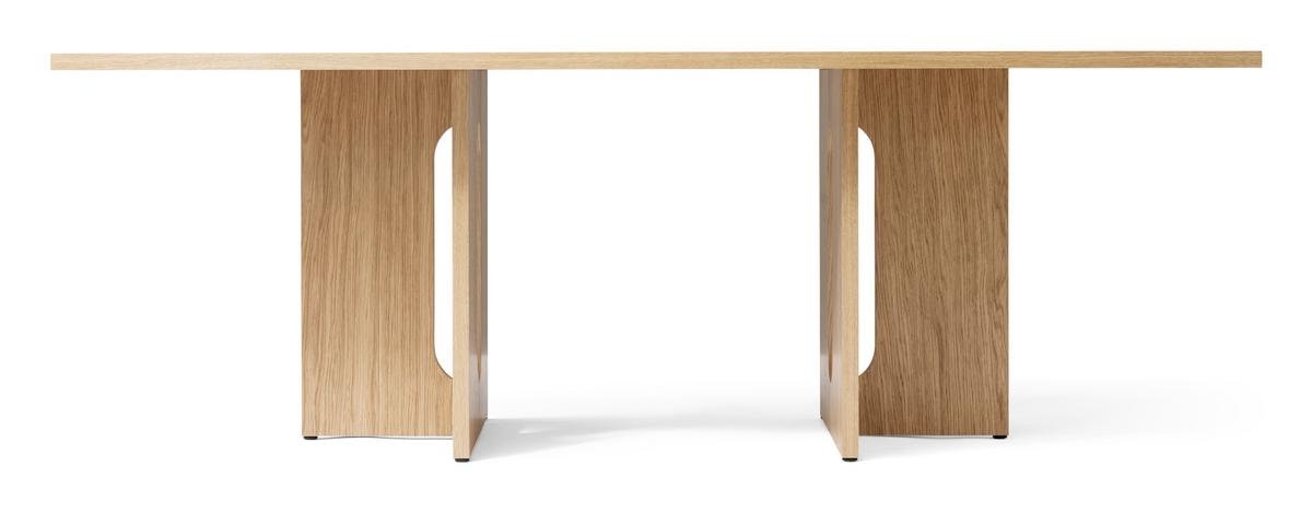 Androgyne Rectangular Dining Table, Natural oak | Audo Copenhagen | Audo Copenhagen - Designer ...