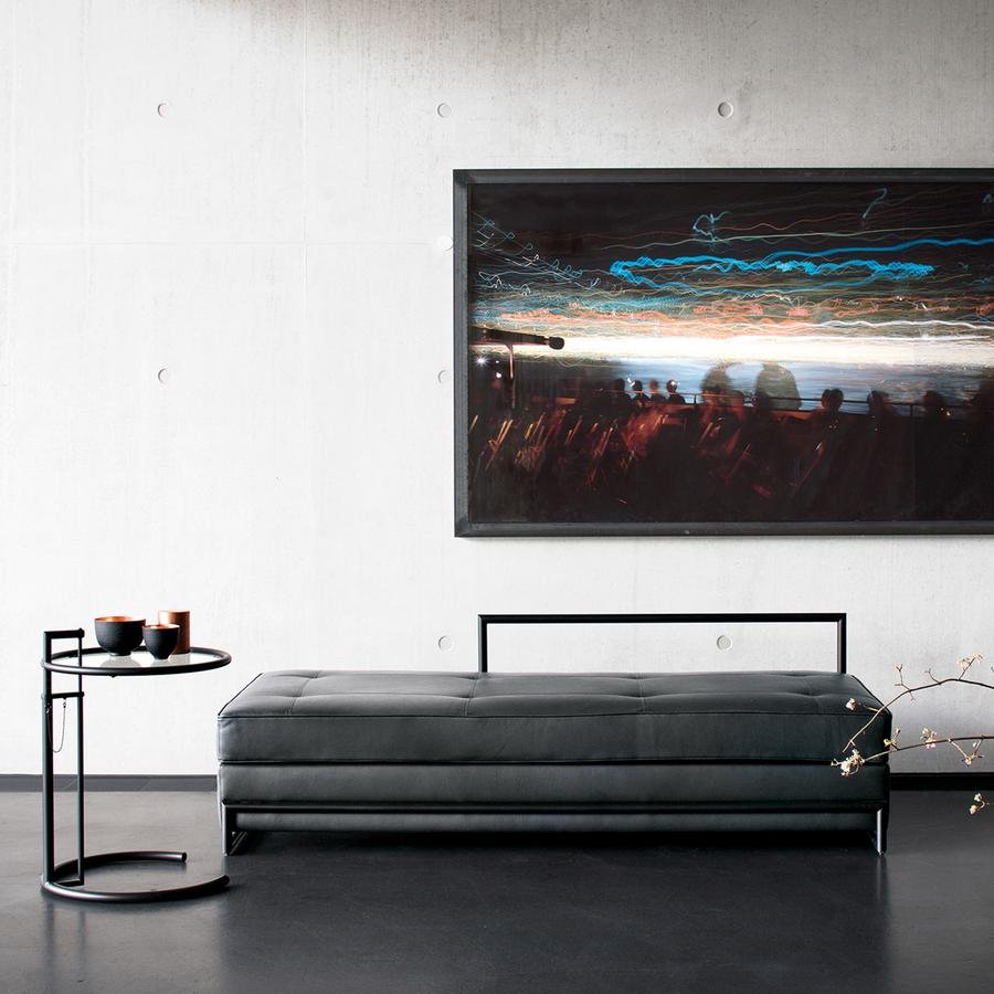 Adjustable Table E 1027 Black Version | ClassiCon | by Eileen Gray, 1927 - Originals from smow