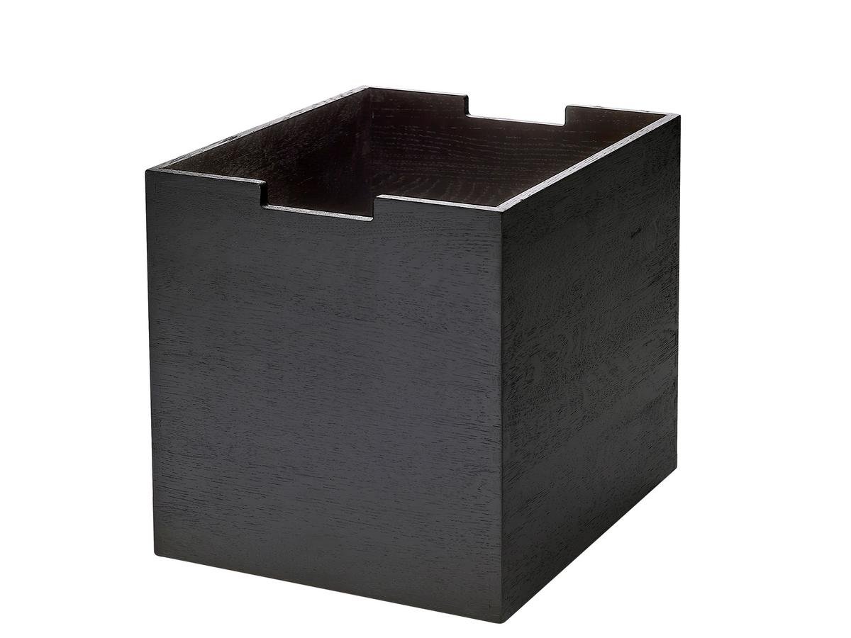 Cutter Box, Black lacquered oak | Fritz Hansen | Storage Boxes ...