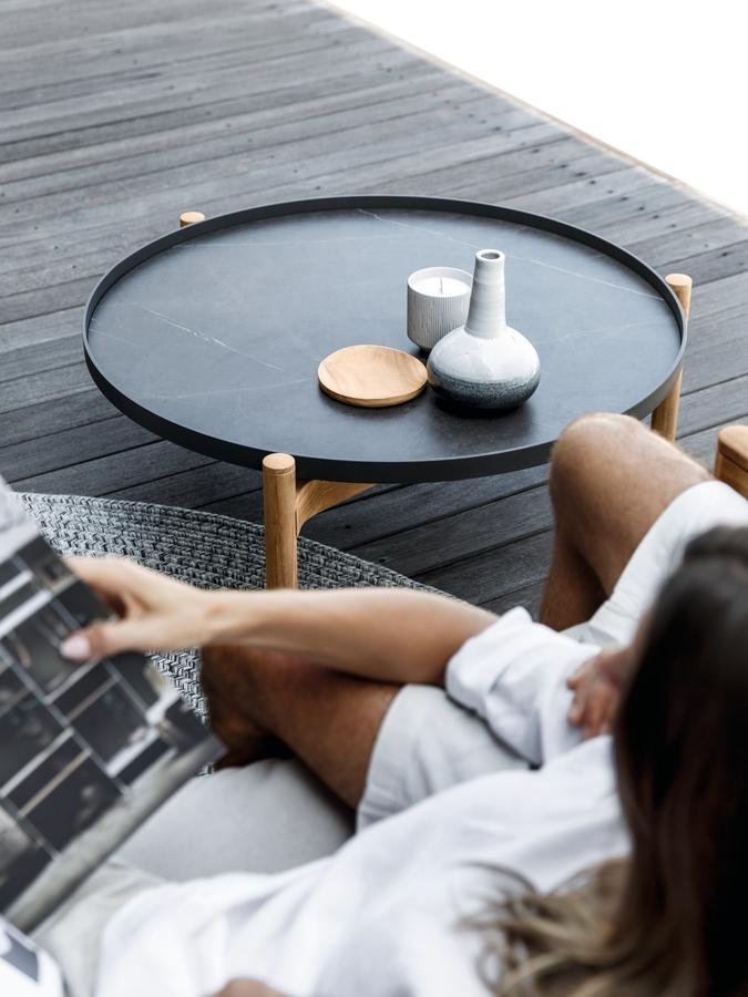 Sepal Coffee & Side Table | Gloster | Garden Tables - Designer furniture from smow