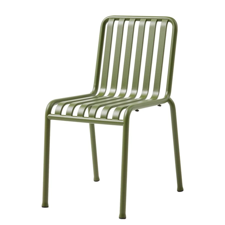 Palissade Chair, Olive, With armrests | Hay | Garden Chairs - Designer ...