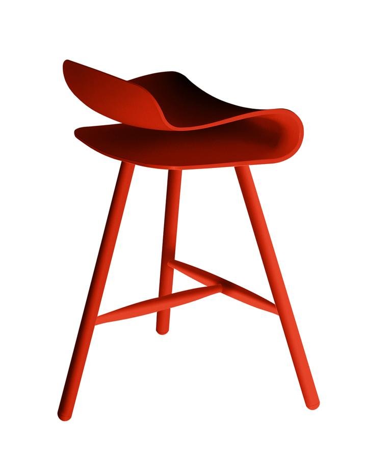 BCN Bar Stool Wood | Kristalia | Bar Stools - Designer furniture from smow