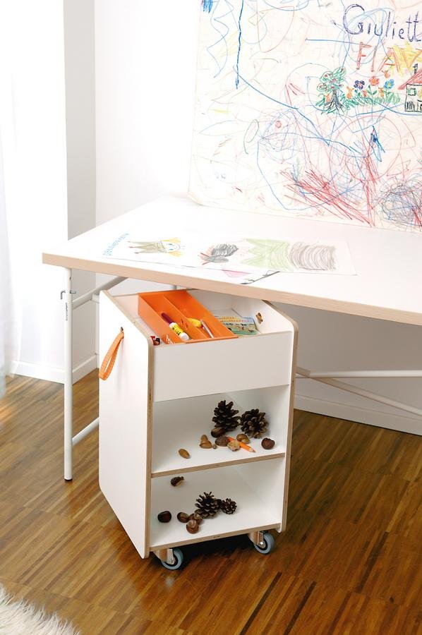 School Start Set: Children's Desk Eiermann + Chair + Container ...