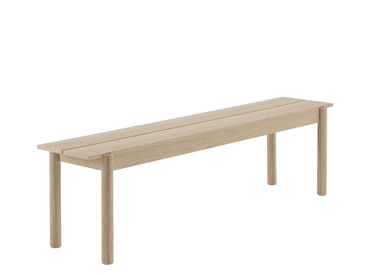 Linear Wood Bench | Muuto | Benches & Loungers - Designer furniture ...
