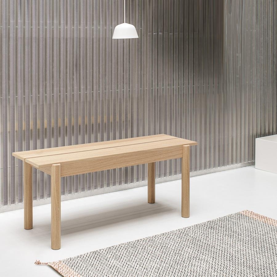 Linear Wood Bench | Muuto | Benches & Loungers - Designer furniture ...