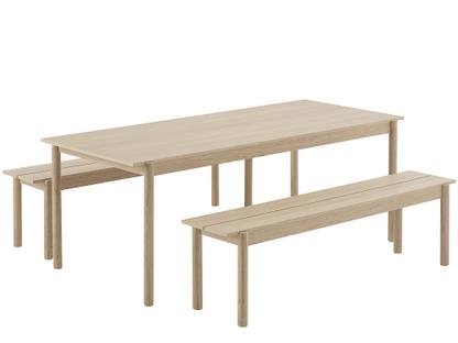 Linear Wood Bench | Muuto | Benches & Loungers - Designer furniture ...
