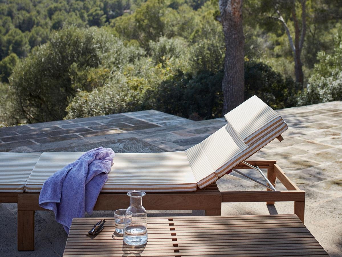 Riviera Sunbed | Skagerak by Fritz Hansen | Benches & Loungers ...