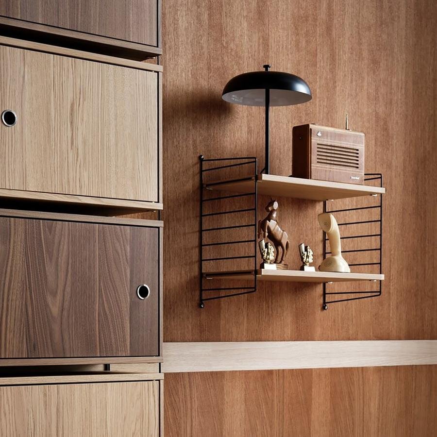 String System Wall Panel | String Furniture | Wall Mounted Shelving ...