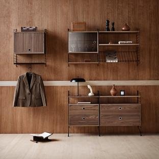 String System Wall Panel | String Furniture | Wall Mounted Shelving ...