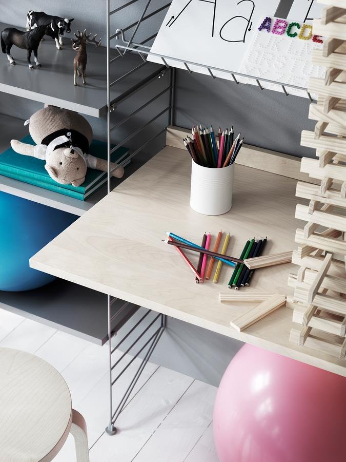 String System Work Desk | String Furniture | Shelves & Cabinets - Designer furniture from smow