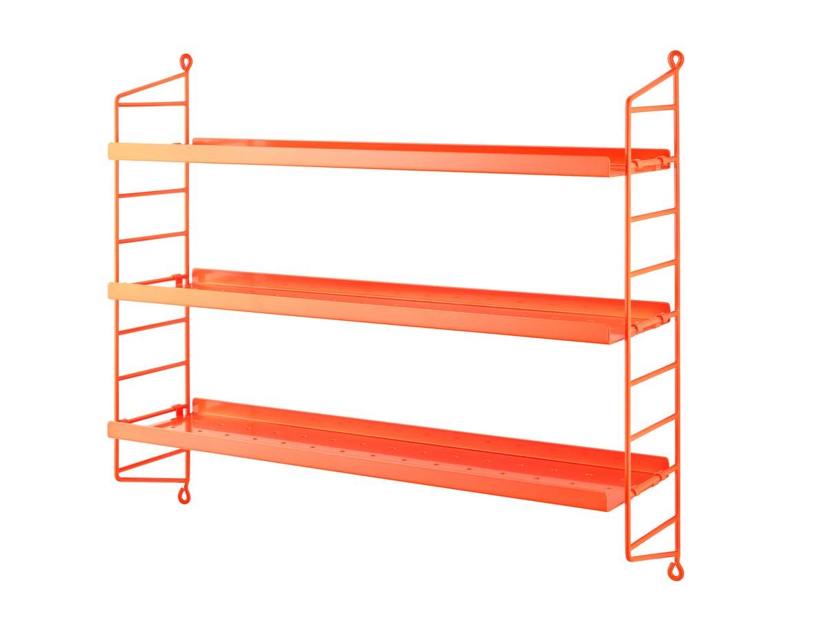 String Pocket Metal | String | Wall Mounted Shelving - Designer ...