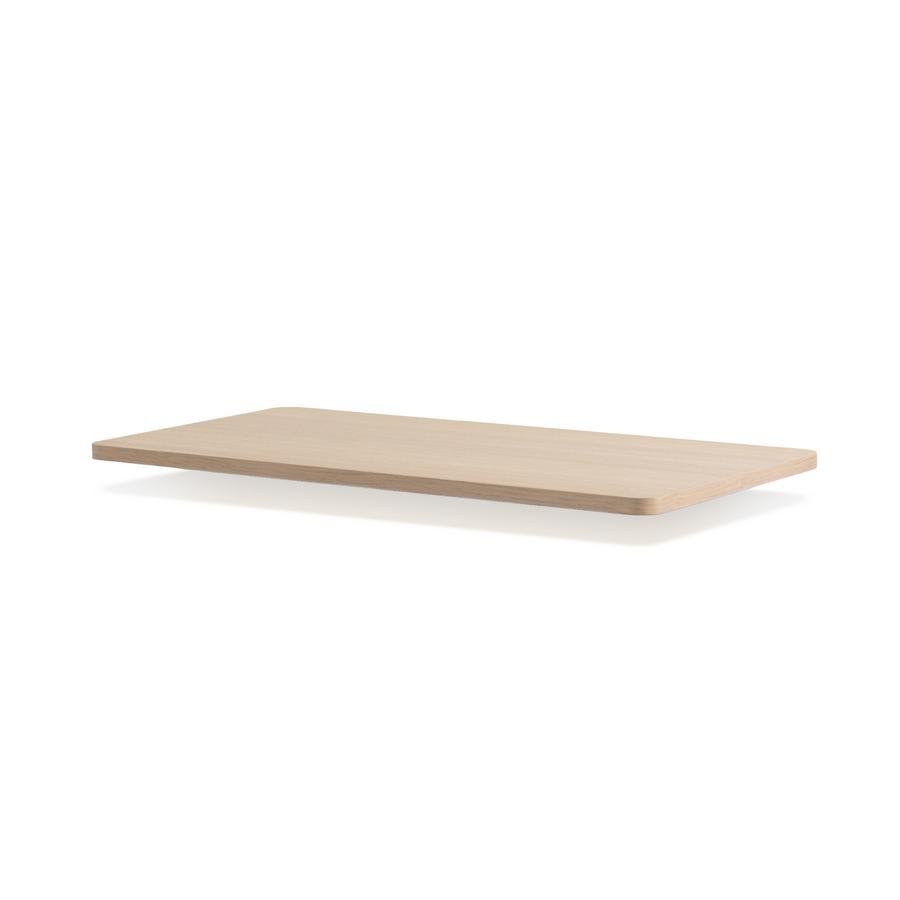 Table top wood, rectangular, 120 x 60 cm, Oak finish | Tiptoe ...