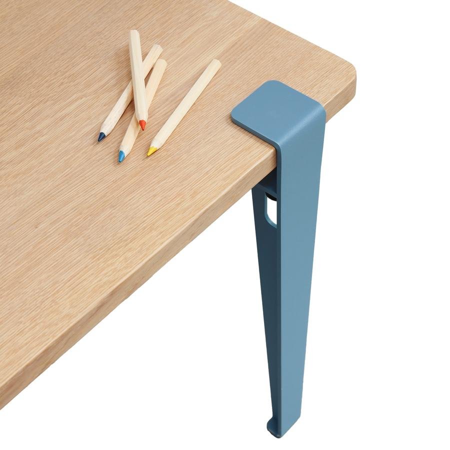 Tiptoe Children's Table, Solid oak, Whale Blue | Tiptoe | Kids Desks ...