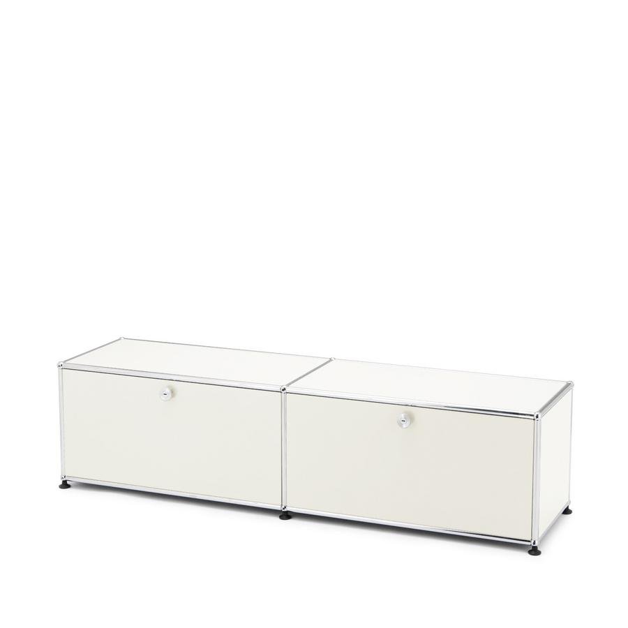 USM Haller Lowboard L with 2 Drop-down Doors | USM Haller | Lowboards ...