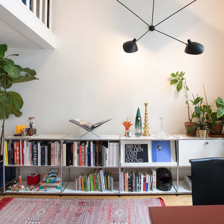 USM Haller Sideboard XL, Customisable, Pure white RAL 9010, With 3 drop ...