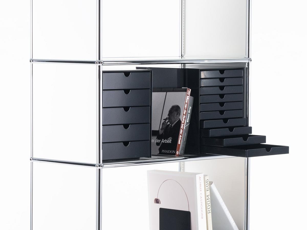 USM Haller USM Inos Box Set C4 for USM Haller Shelves by USM - Designer ...