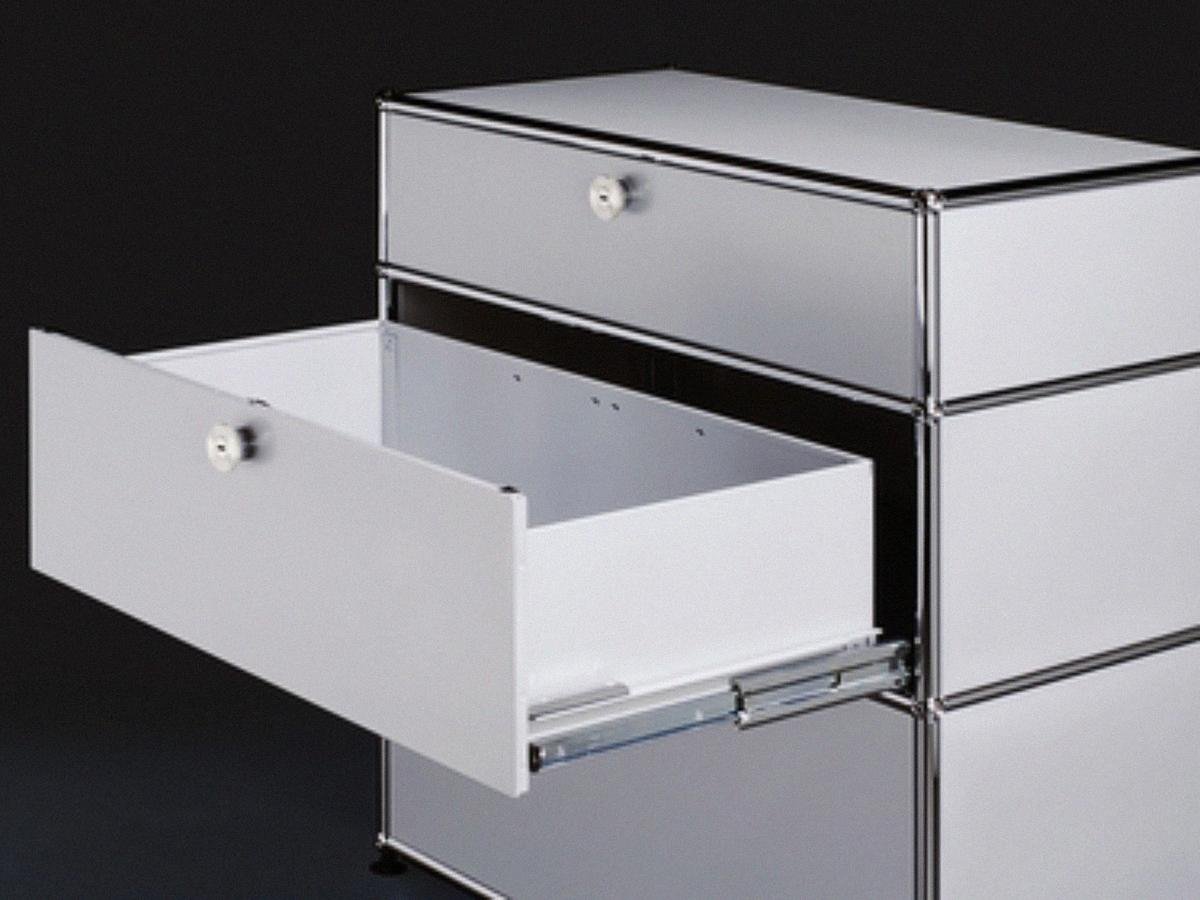 USM Haller Storage Unit with 3 Drawers | USM Haller | USM Haller ...