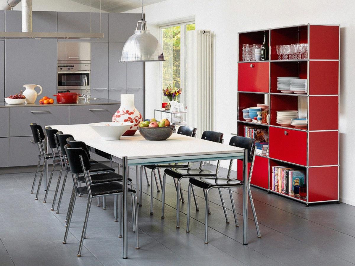 USM Haller Living Room Shelf L, USM beige by Fritz Haller & Paul ...