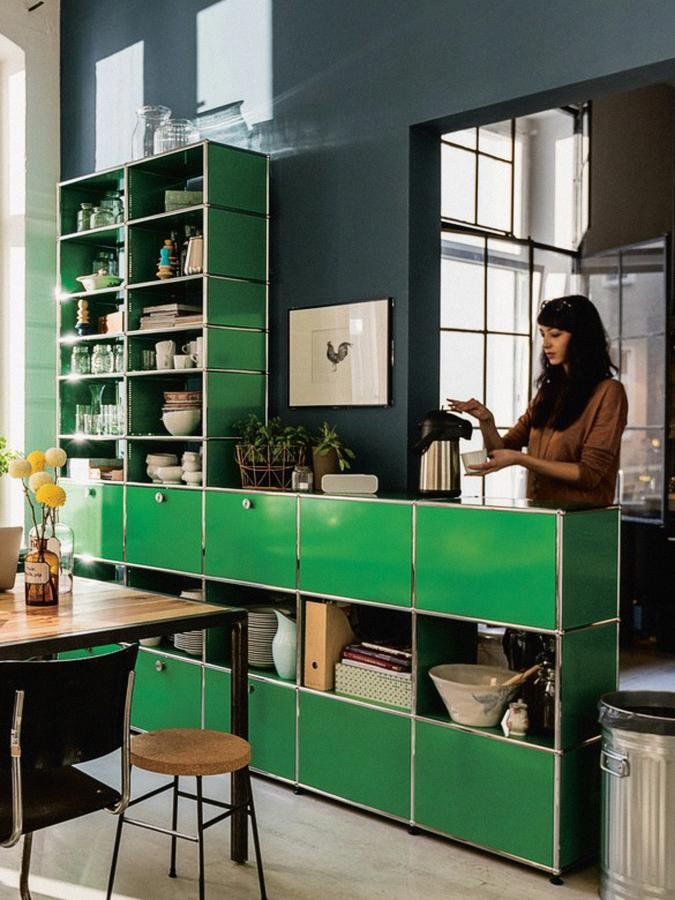 USM Haller Living Room Shelf L by Fritz Haller & Paul Schärer ...