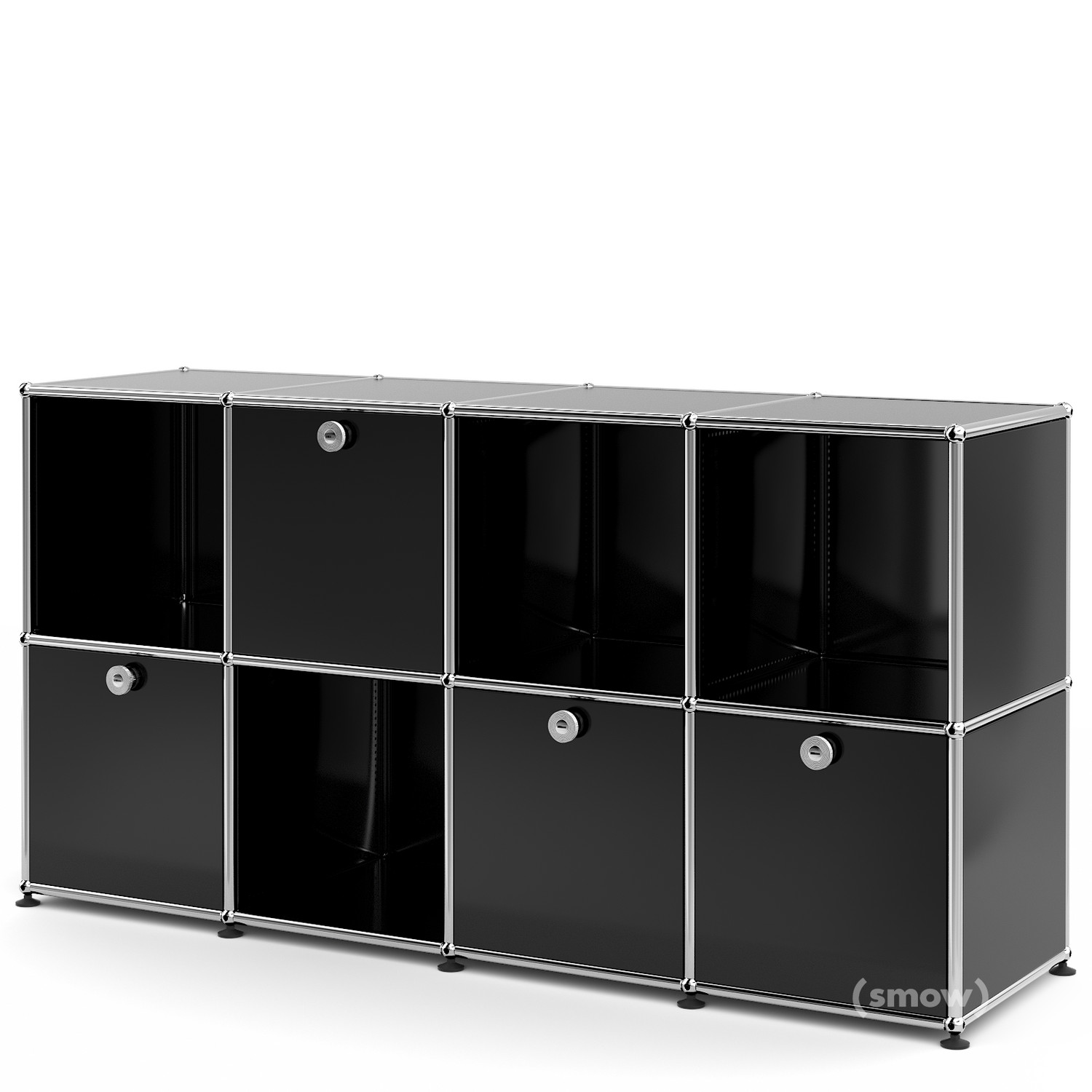 USM Haller Sideboard for Kids, Graphite black RAL 9011 by Fritz Haller ...
