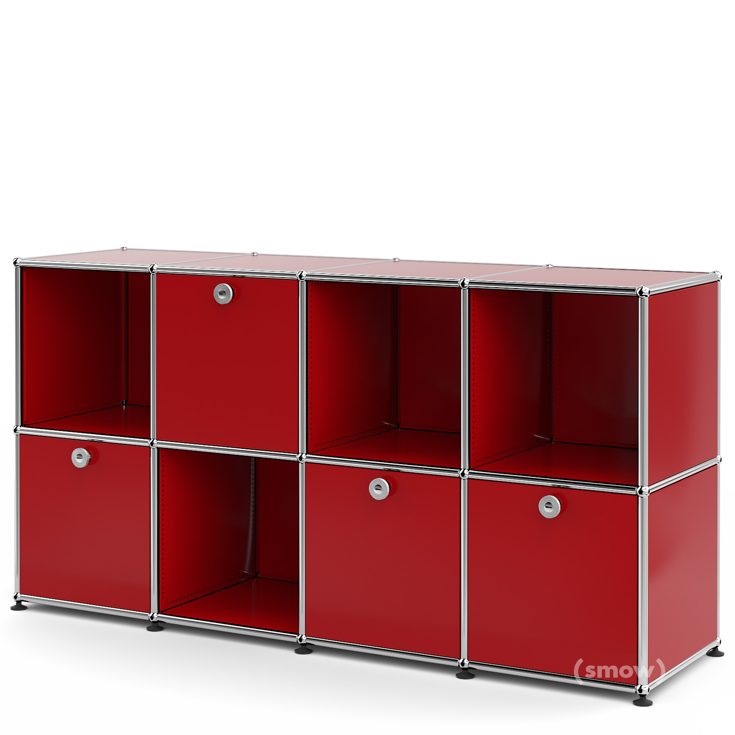 USM Haller Sideboard for Kids, USM ruby red | USM Haller | USM Haller ...