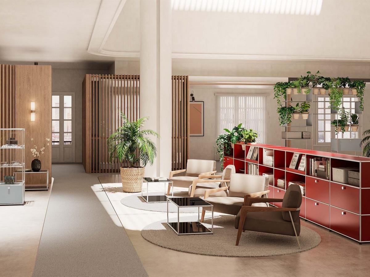 USM Haller Side Table 50 by Fritz Haller & Paul Schärer - Designer ...