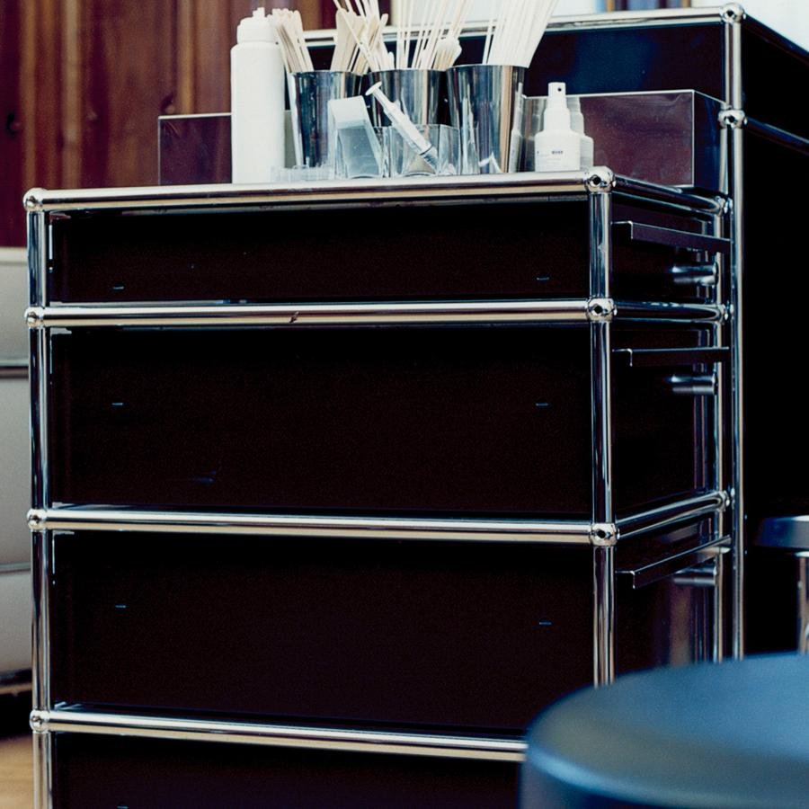 USM Haller Mobile Pedestal with 3 Drawers Type II (with Counterbalance ...