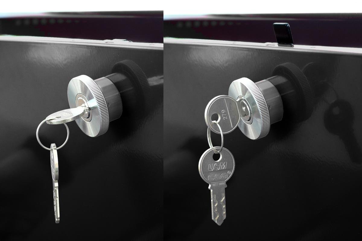 USM Lock for Drop-Down or Extension Doors, with 2 Keys | USM Haller ...