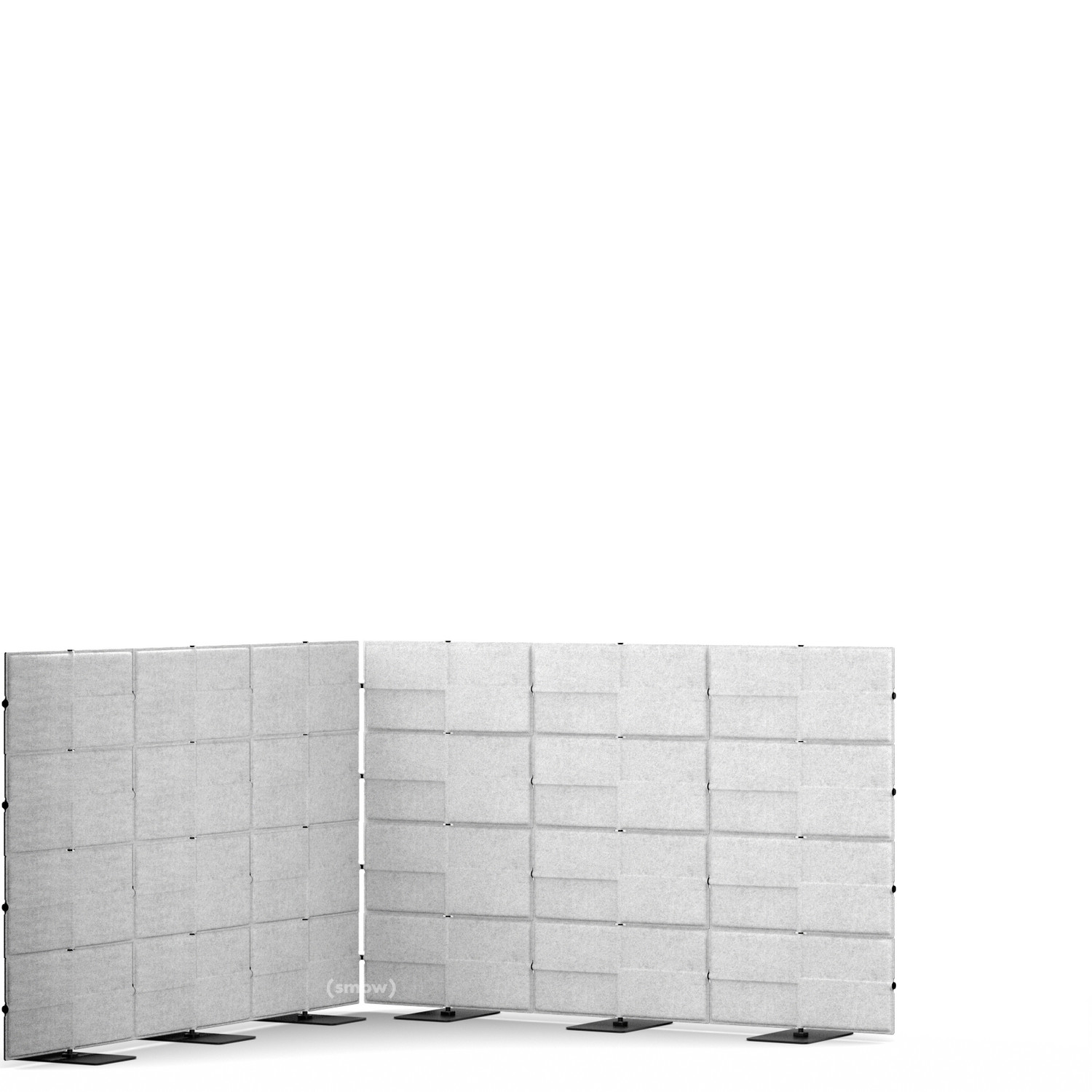 USM Privacy Panels Acoustic Corner, 2,25 m (3 elements), 1,44 m (4 ...