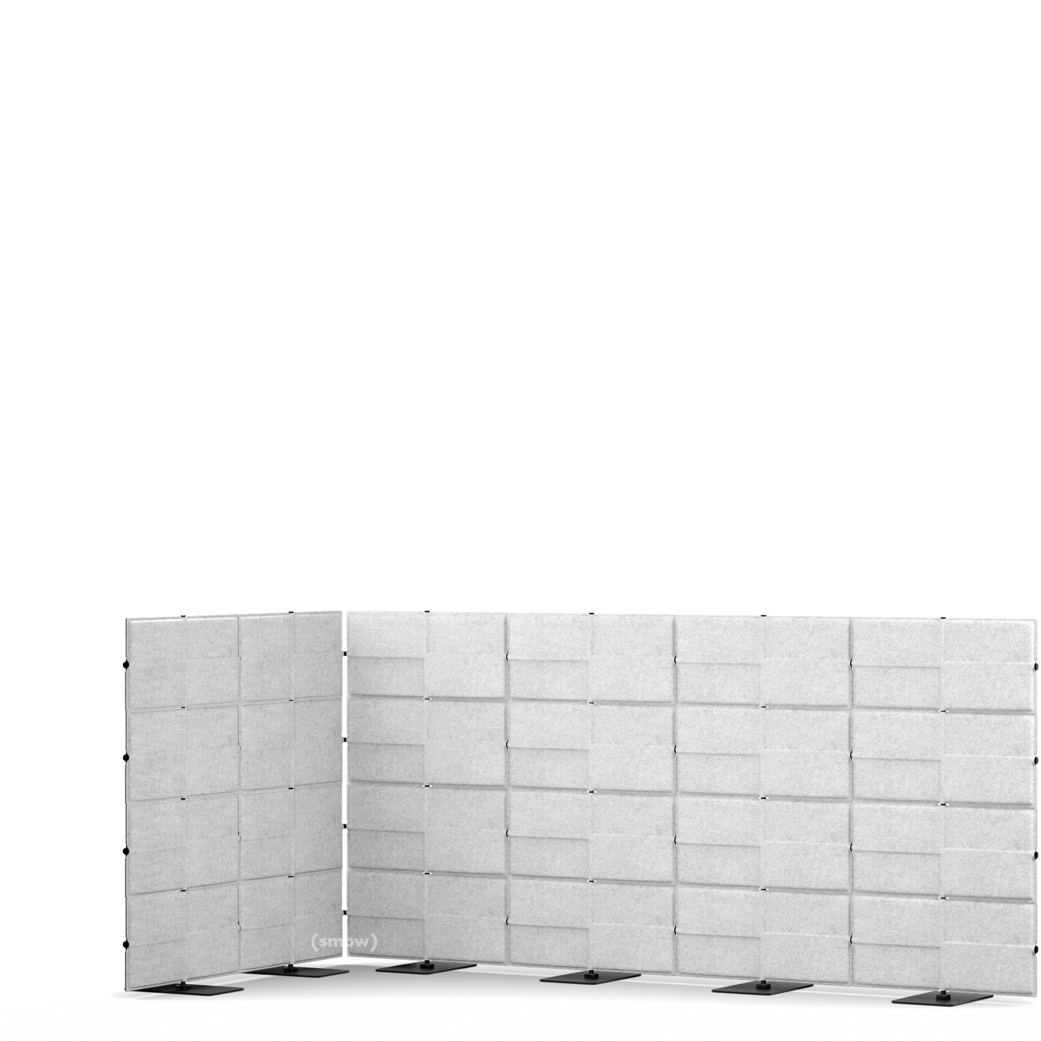 USM Privacy Panels Acoustic Corner, 3,00 m (4 elements), 1,44 m (4 ...
