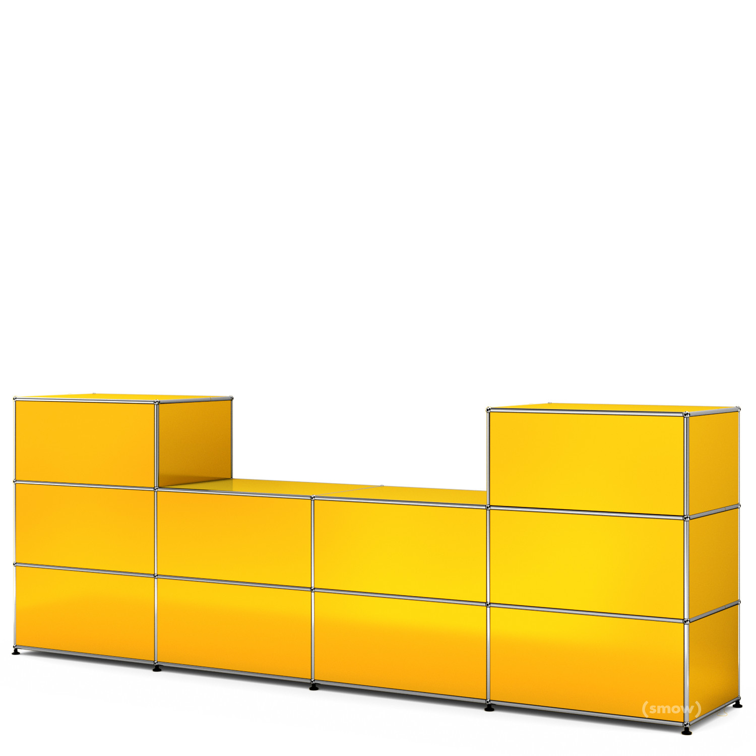 USM Haller Counter Type 3, Golden yellow RAL 1004, 50 cm | USM Haller ...