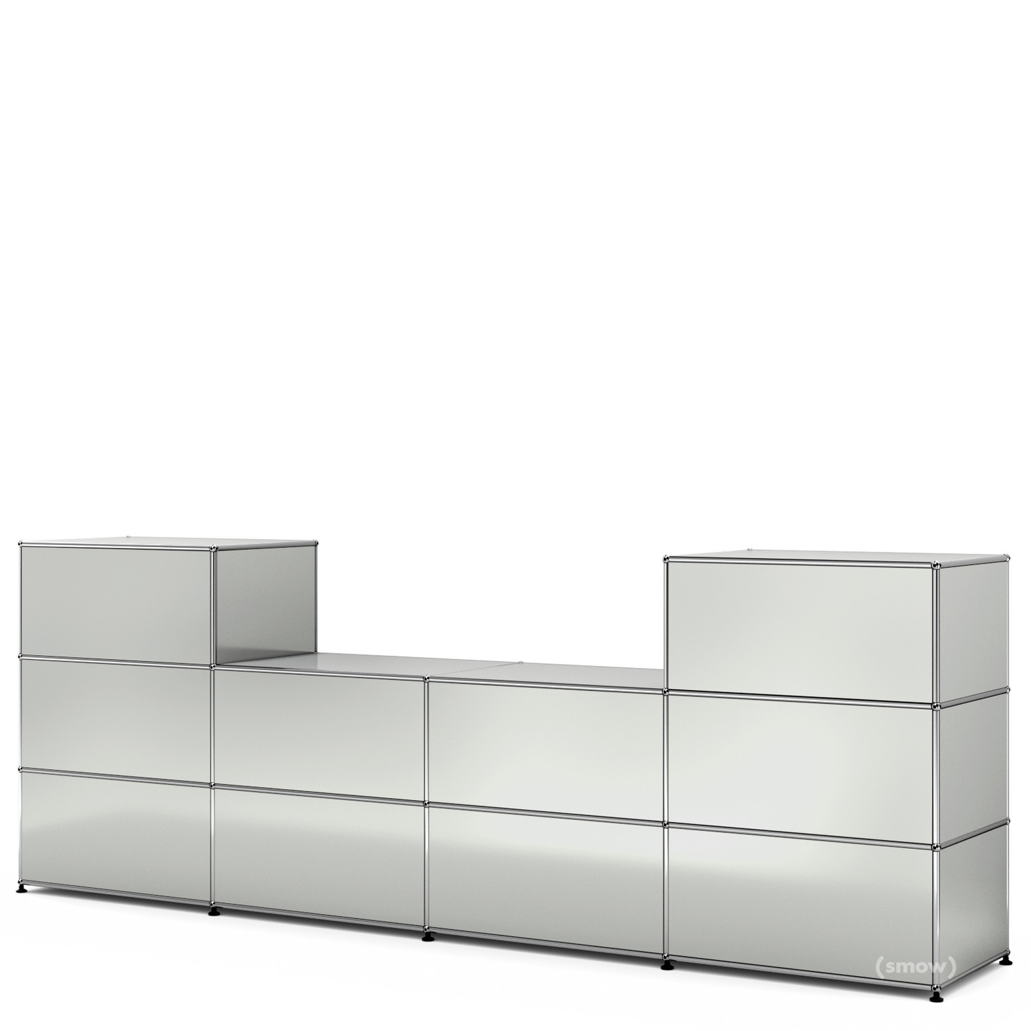 USM Haller Counter Type 3, Light grey RAL 7035, 50 cm | USM Haller ...