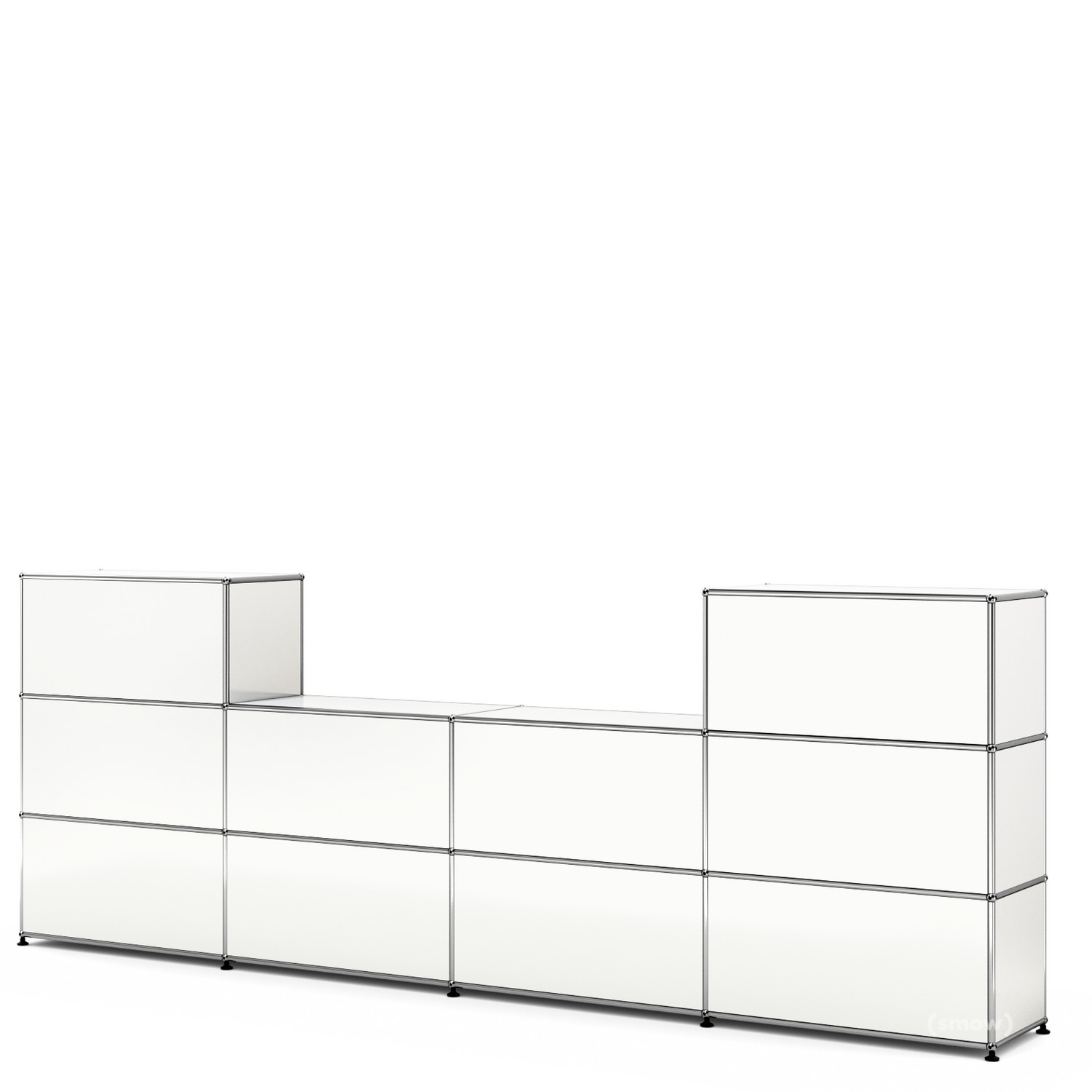 USM Haller Counter Type 3, Pure white RAL 9010, 35 cm | USM Haller ...
