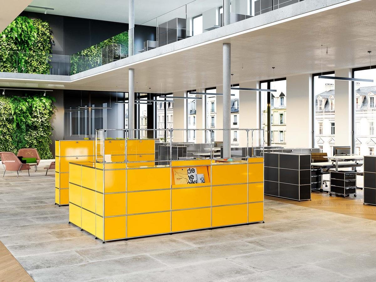 USM Haller Counter Type 4 | USM Haller | USM Haller Reception Counters ...
