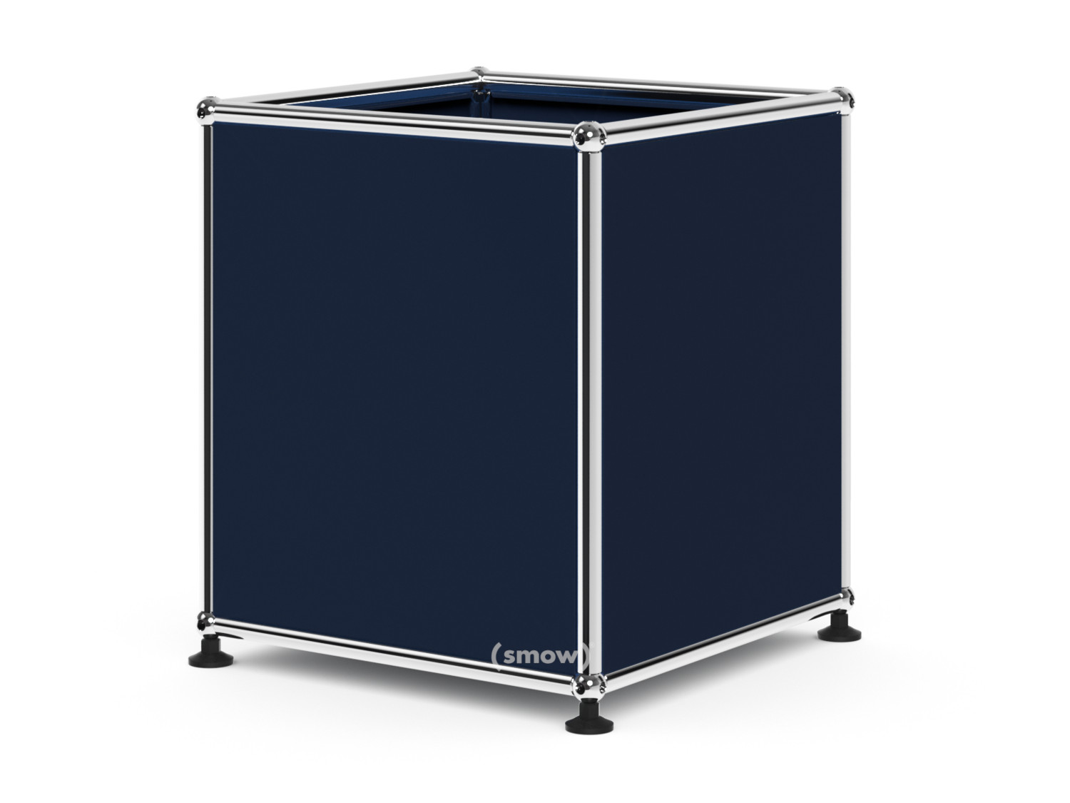USM Haller Cube, 35 x 35 cm, Steel blue RAL 5011 by Fritz Haller & Paul ...