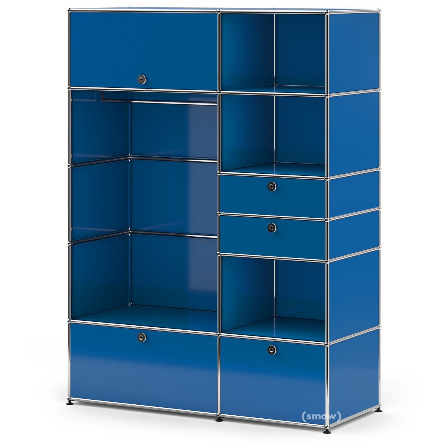 USM Haller Wardrobe Model I, Gentian blue RAL 5010 | USM Haller | USM ...