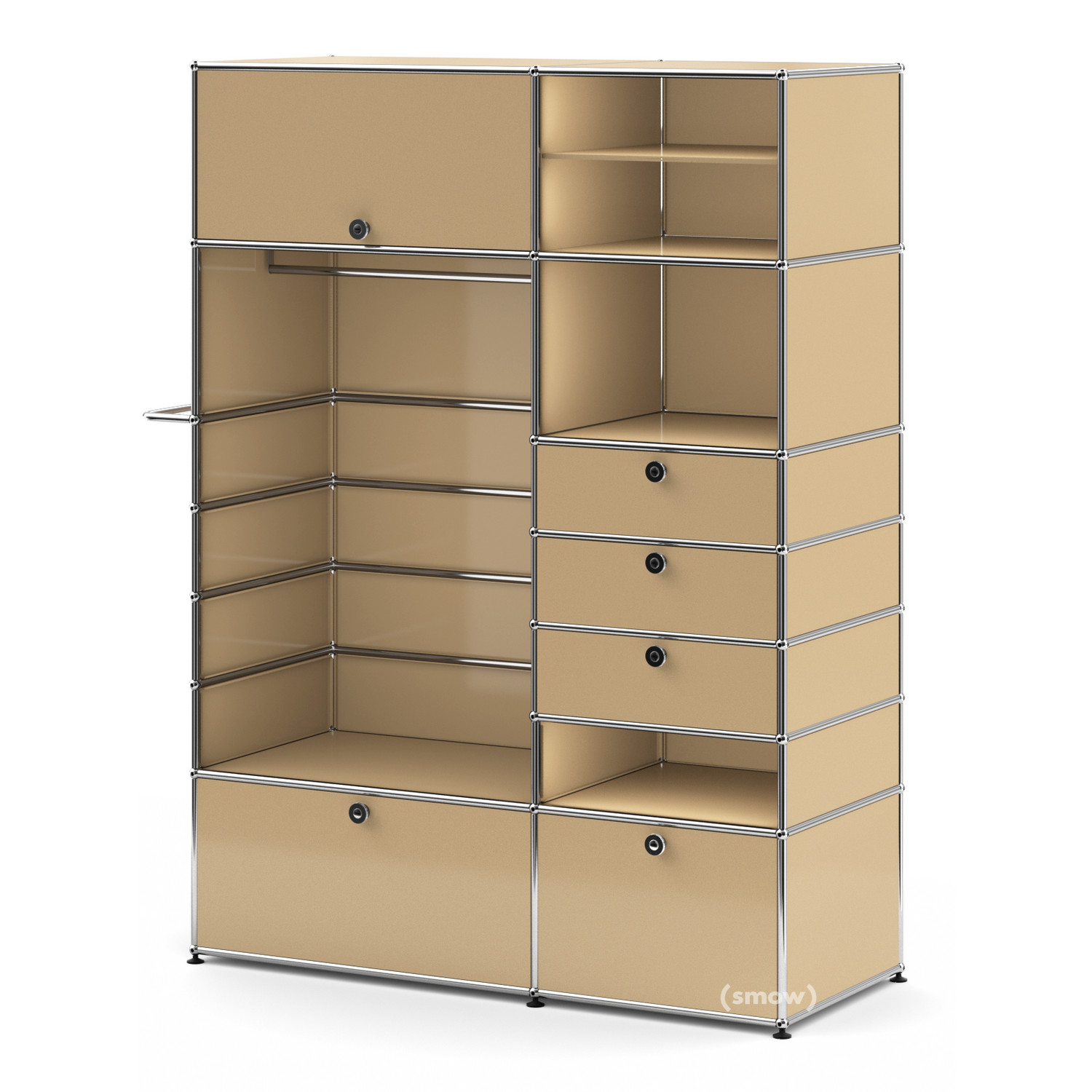 USM Haller Wardrobe Model II, USM beige | USM Haller | USM Haller ...