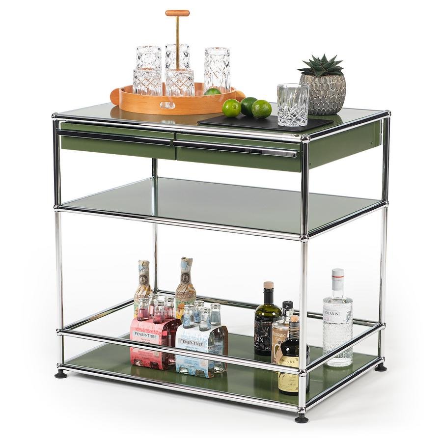 USM Haller bar sideboard with drawers | USM Haller | USM Haller Bar ...