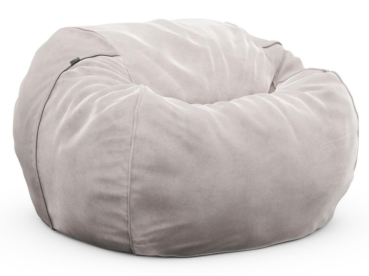 Light grey bean bag store