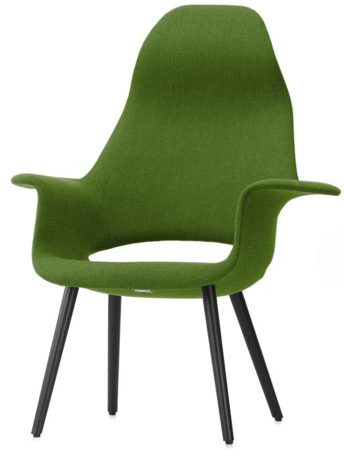 Organic Highback, Grass green / forest | Vitra | by Charles Eames ...