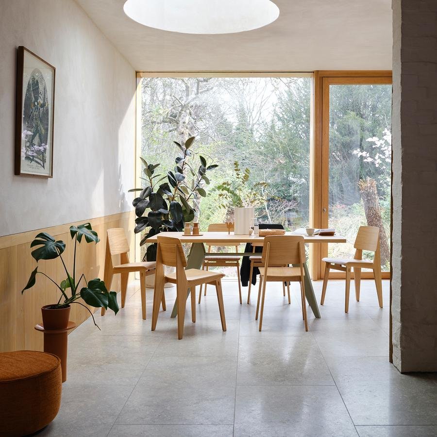 EM Table | Vitra | by Jean Prouvé, 1950 - Originals from smow