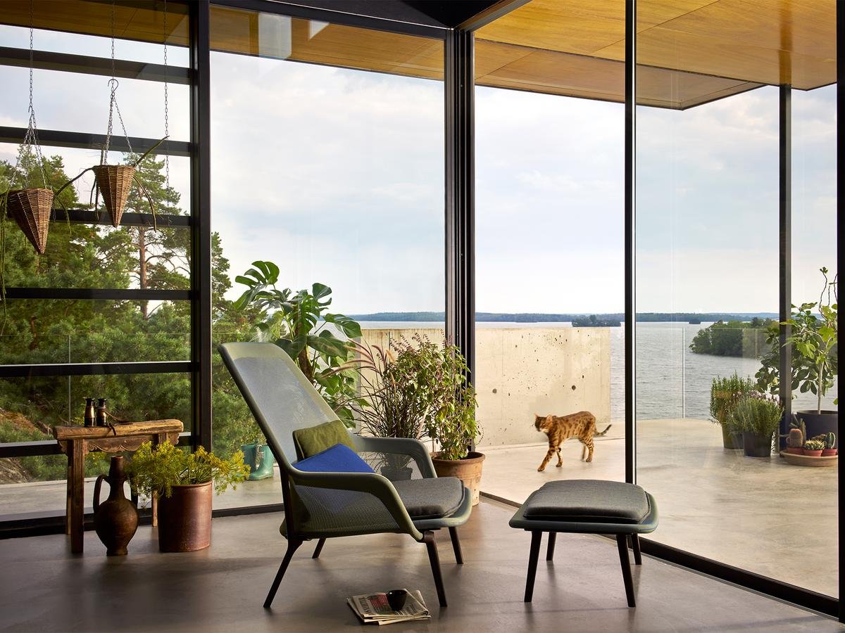 Vitra Slow Chair Ottoman by Ronan & Erwan Bouroullec, 2007 - Designer ...