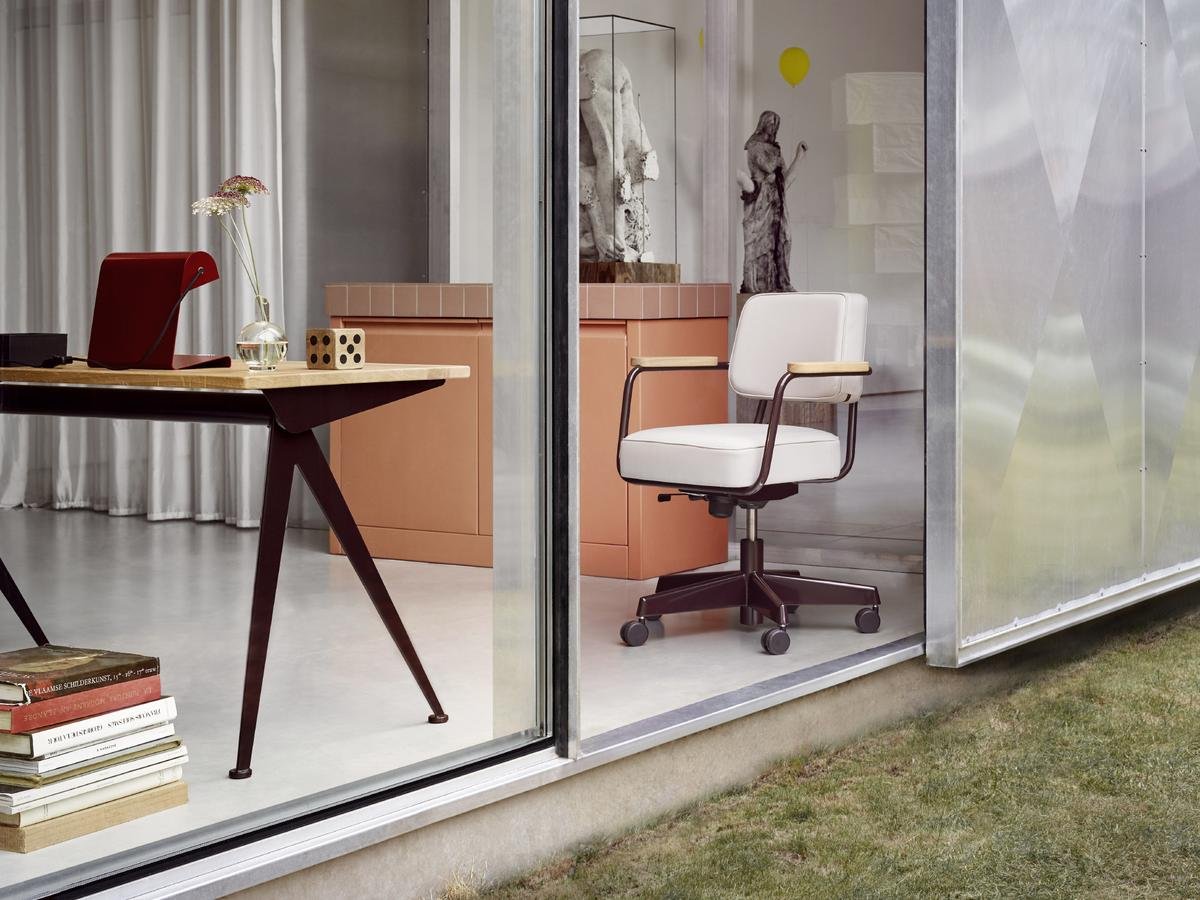 Compas Direction, Natural oak solid, oiled, Ecru | Vitra | by Jean ...