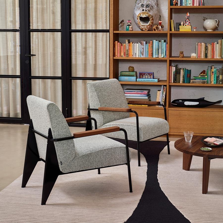 Fauteuil de Salon, Black | Vitra | by Jean Prouvé, 1939 - Originals ...
