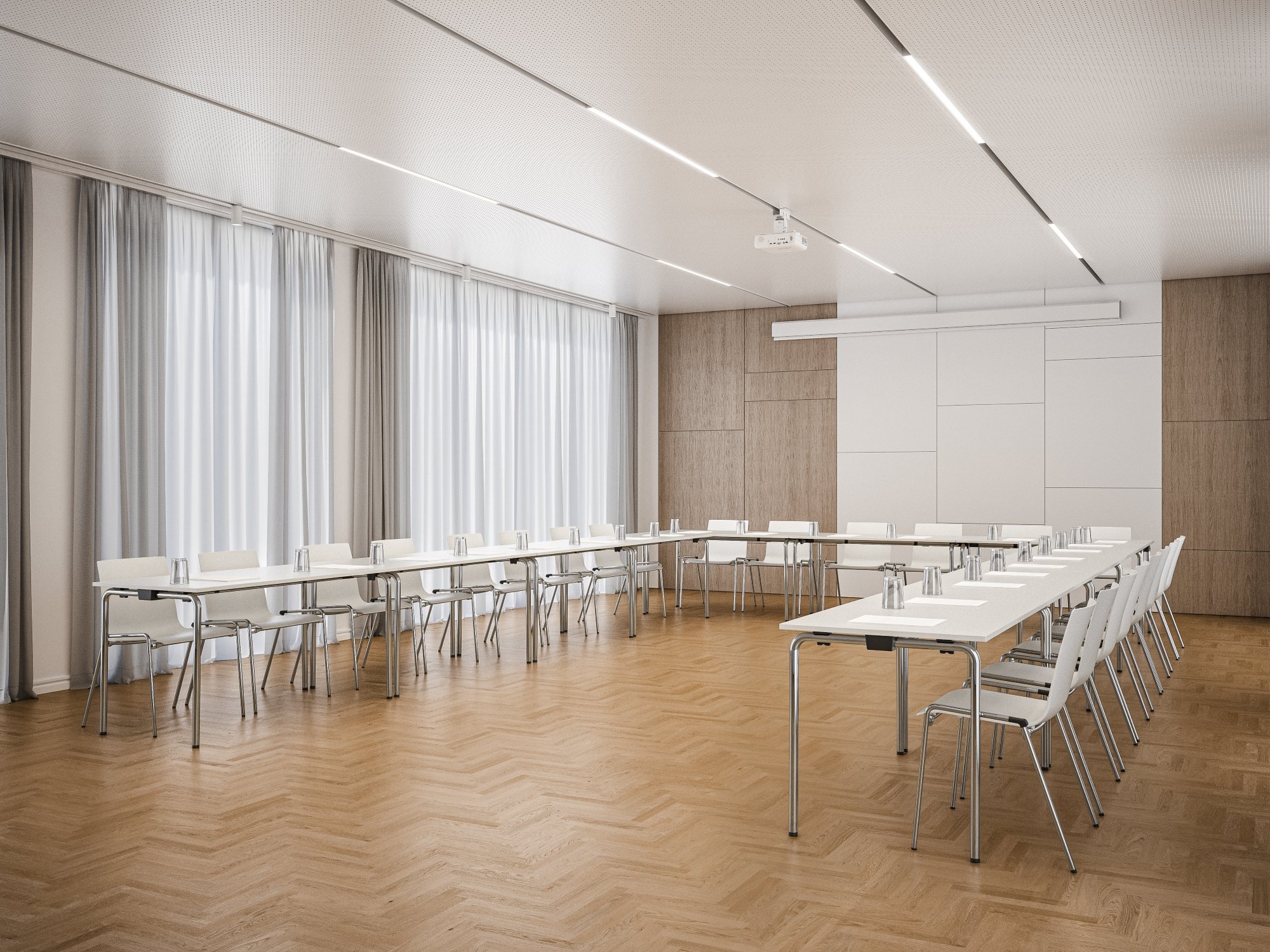 Bestuhlung von Veranstaltungen und Konferenzen - Designermöbel von smow