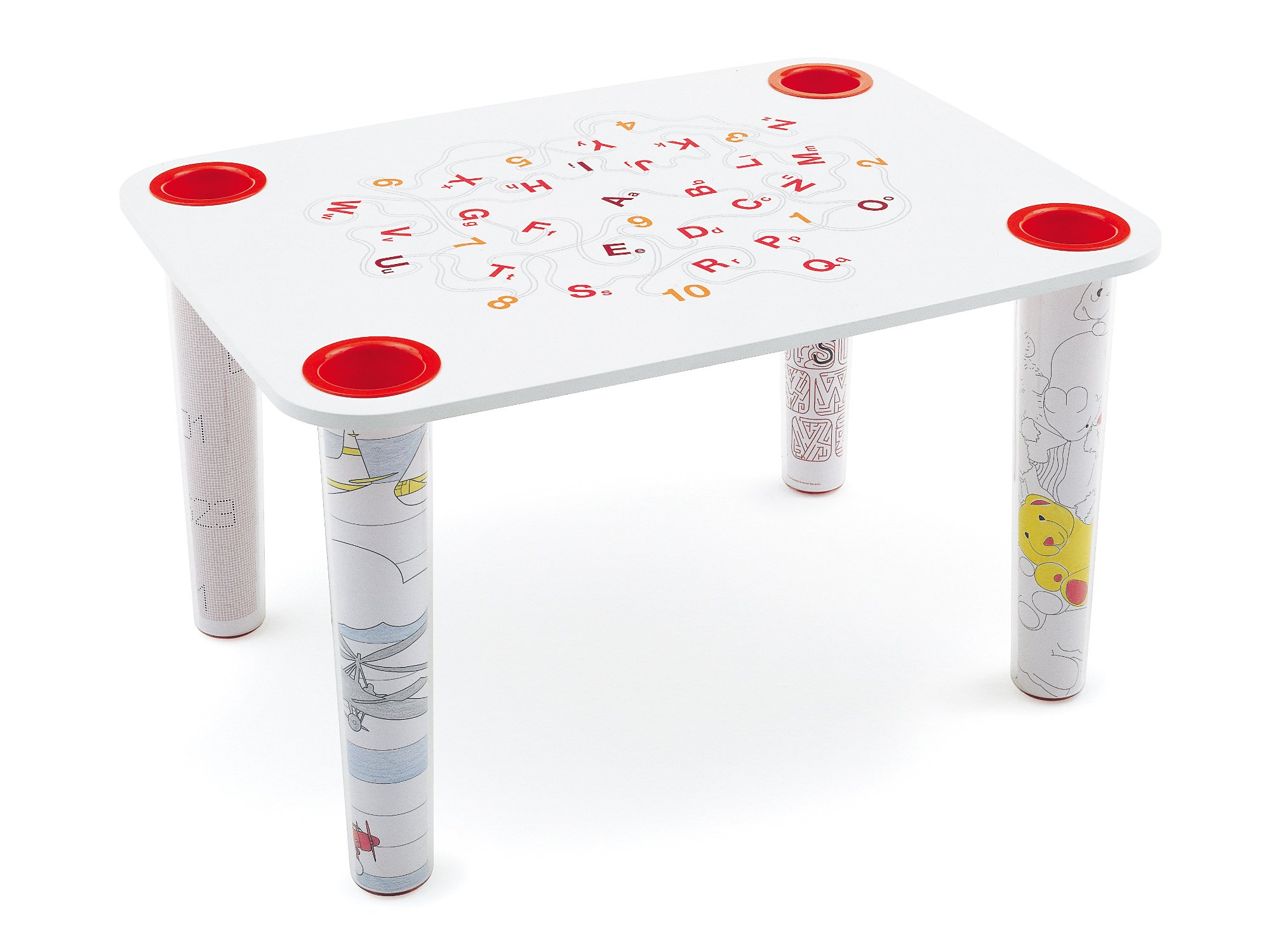 Little Flare, Decoration SALAD with letters | Magis | Kids Desks ...