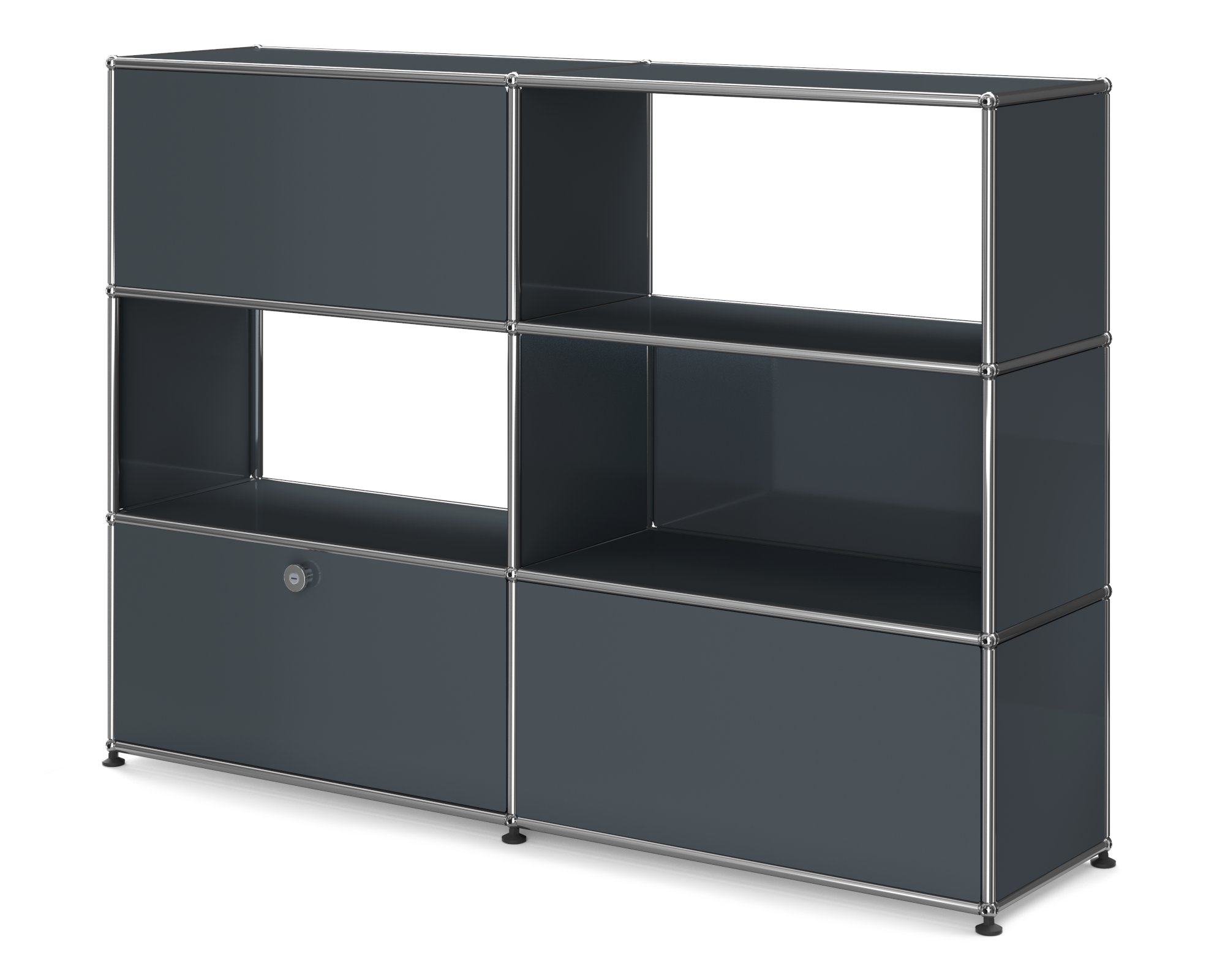 USM Haller Room Divider Type 1, Anthracite RAL 7016 | USM Haller | USM ...